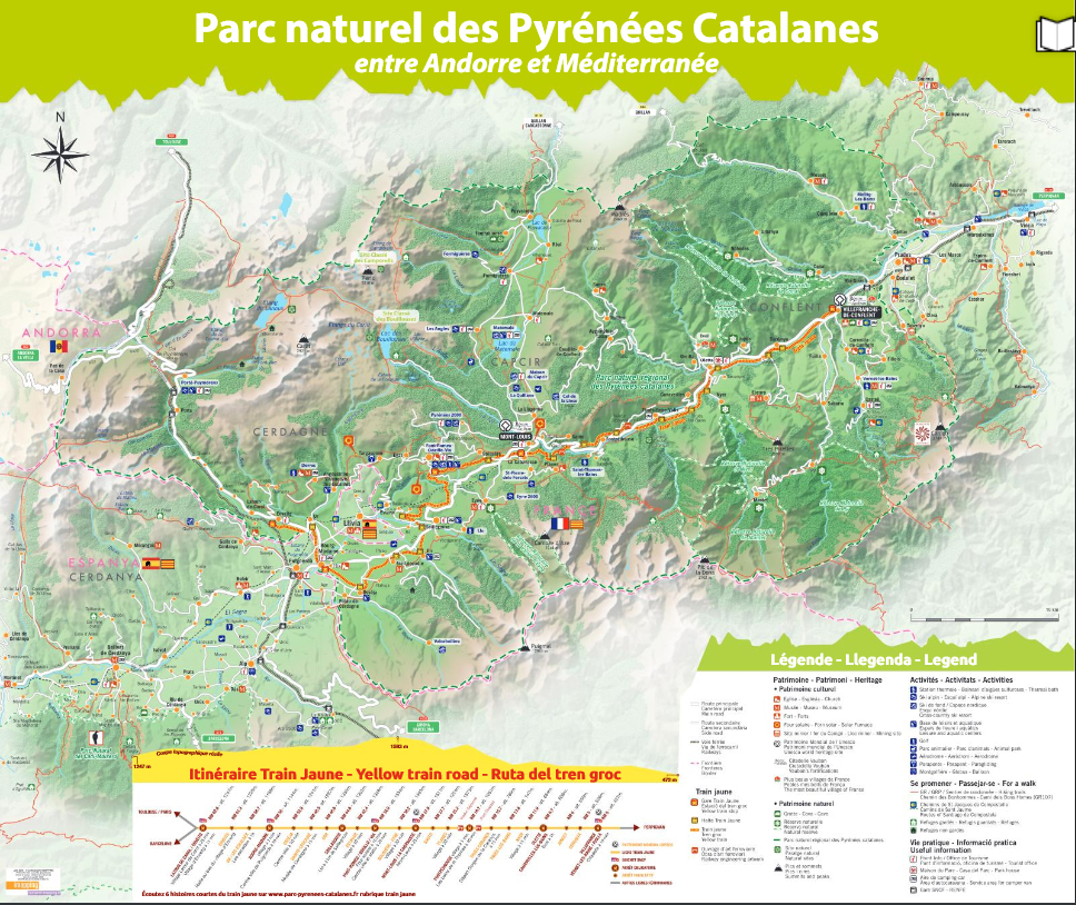 Journal, annuaires, carte - Parc naturel régional des Pyrénées catalanes