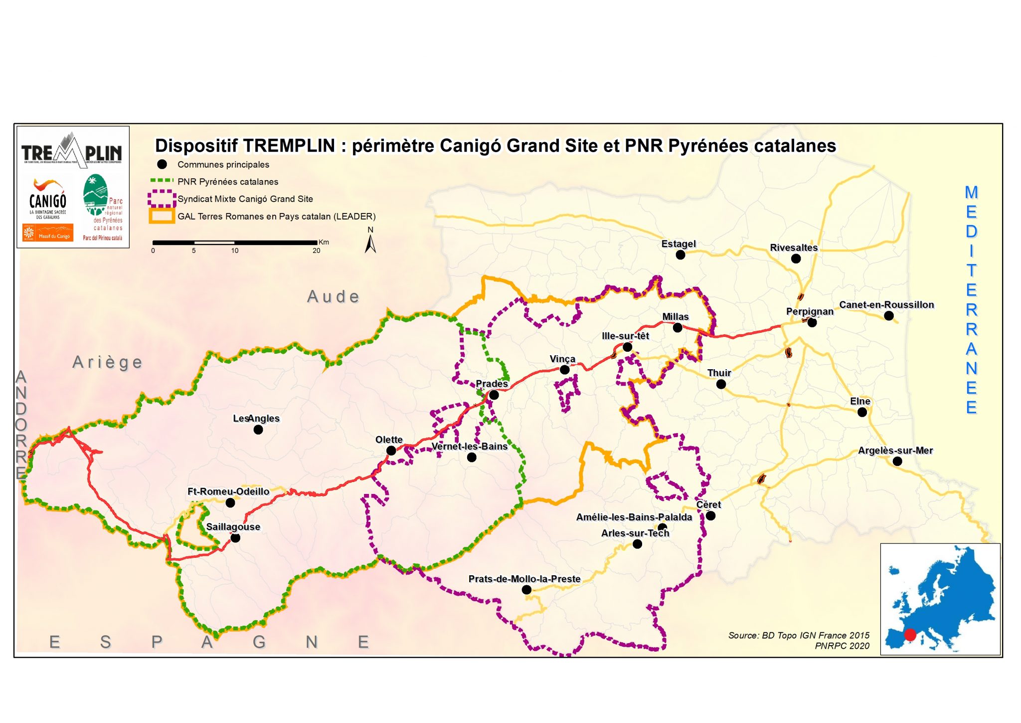 TREMPLIN - Parc naturel régional des Pyrénées catalanes